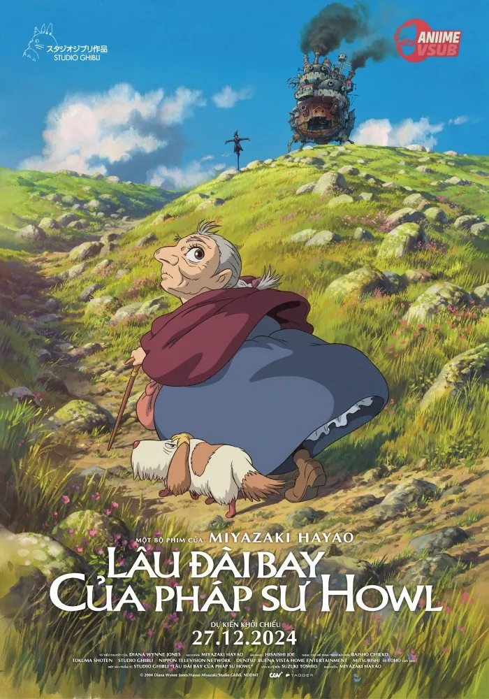 Lâu Đài Bay Của Pháp Sư Howl - Howl's Moving Castle Vietsub